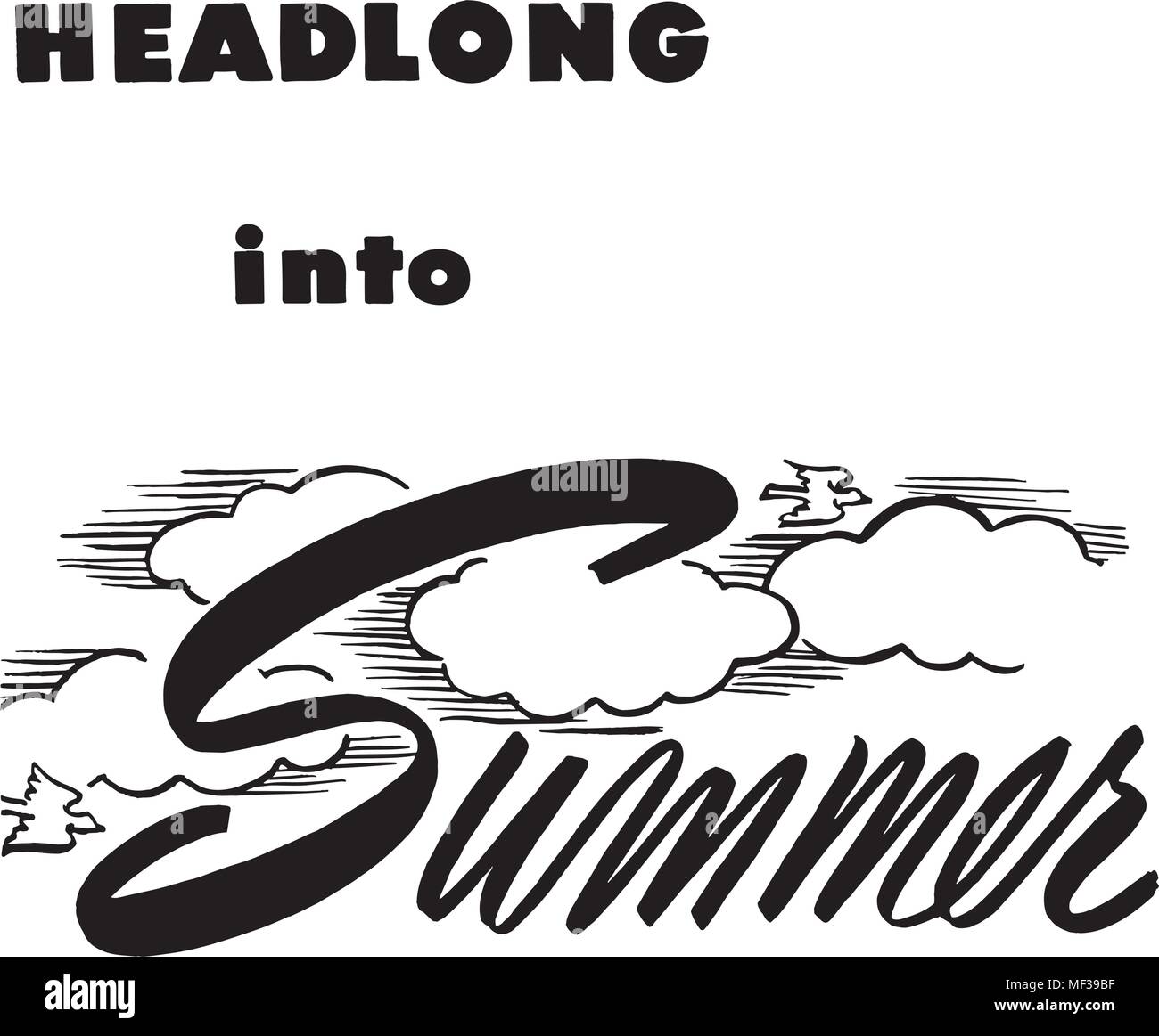 Summer headlines Stock Vector Images - Alamy