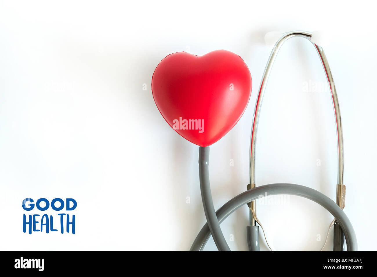 Healthcare medical Good health food Healthy medical equipment on top ...