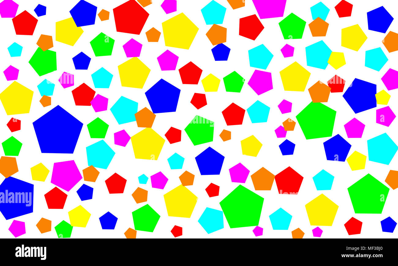 Five-dimensional background colorful,Abstract art Stock Photo - Alamy