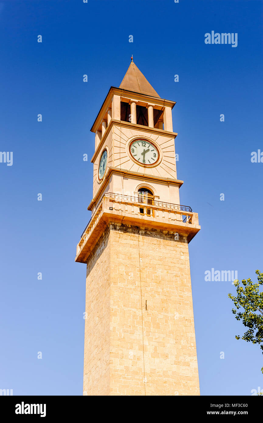 Clock Tower Of Tirana High Resolution Stock Photography and Images - Alamy