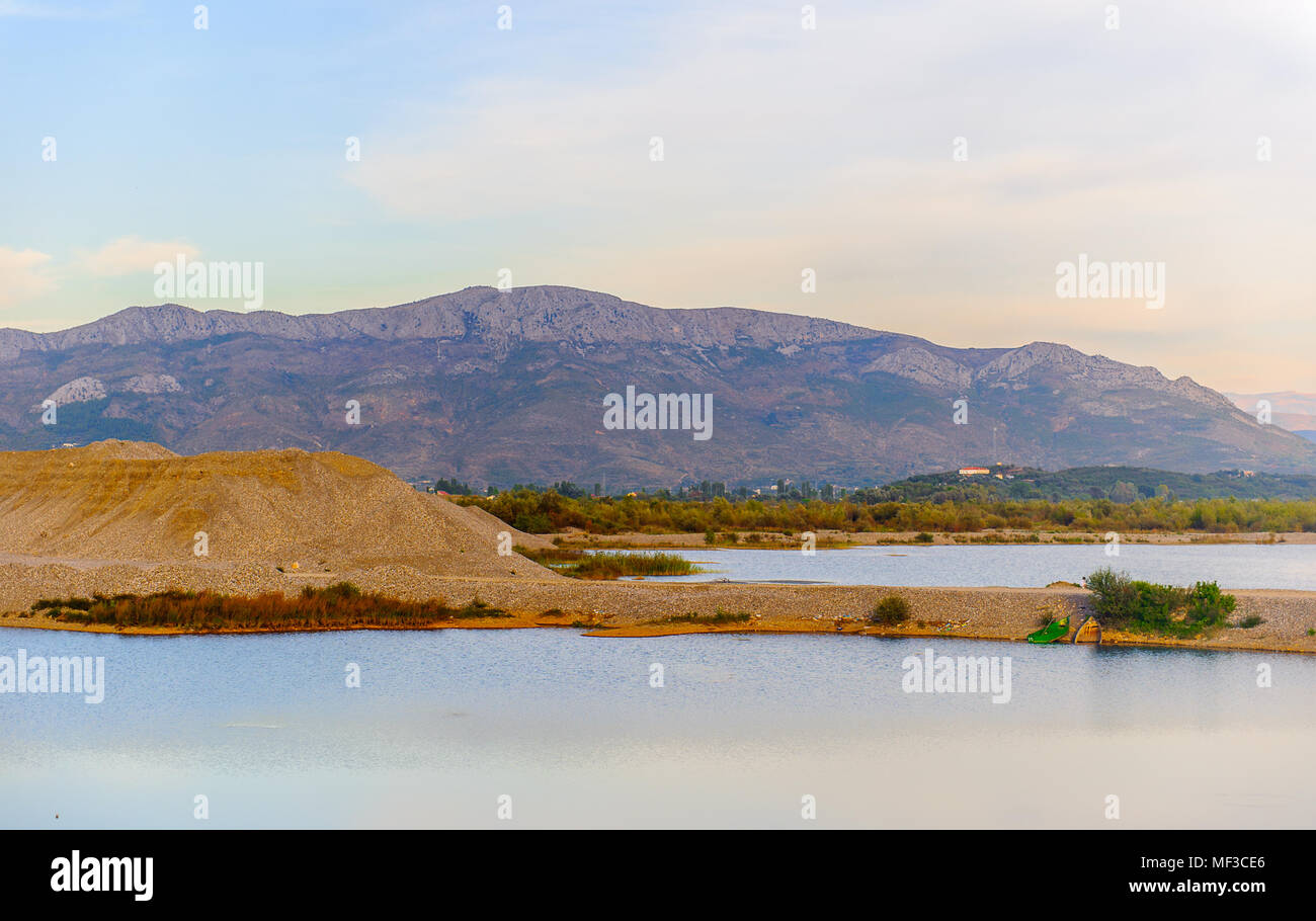 Mountains and the nature landscape of Albania Stock Photo - Alamy