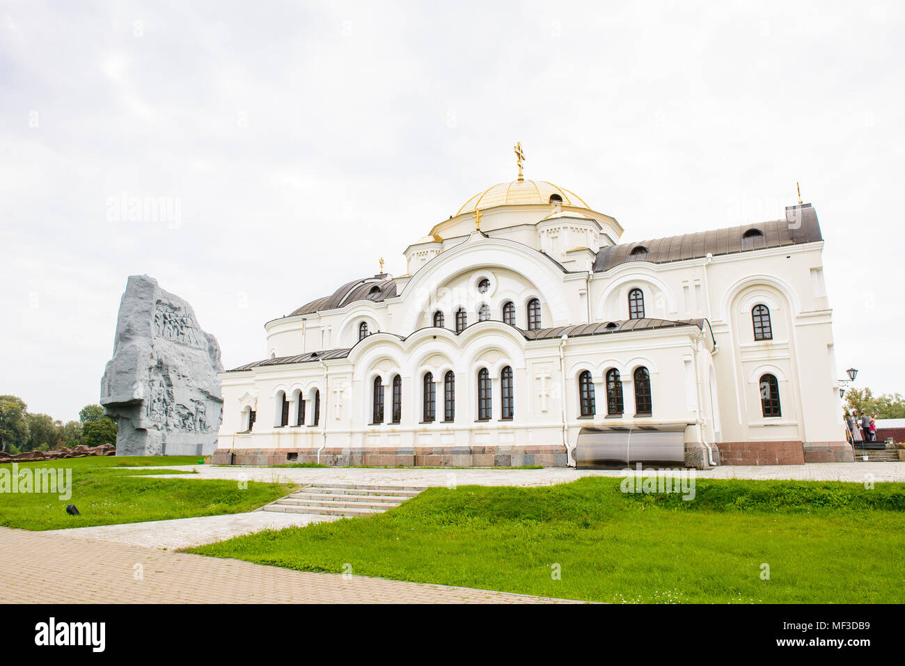 Cathedral of St. Nicholas of the Brest Fortress, Brest, Belarus. It is ...