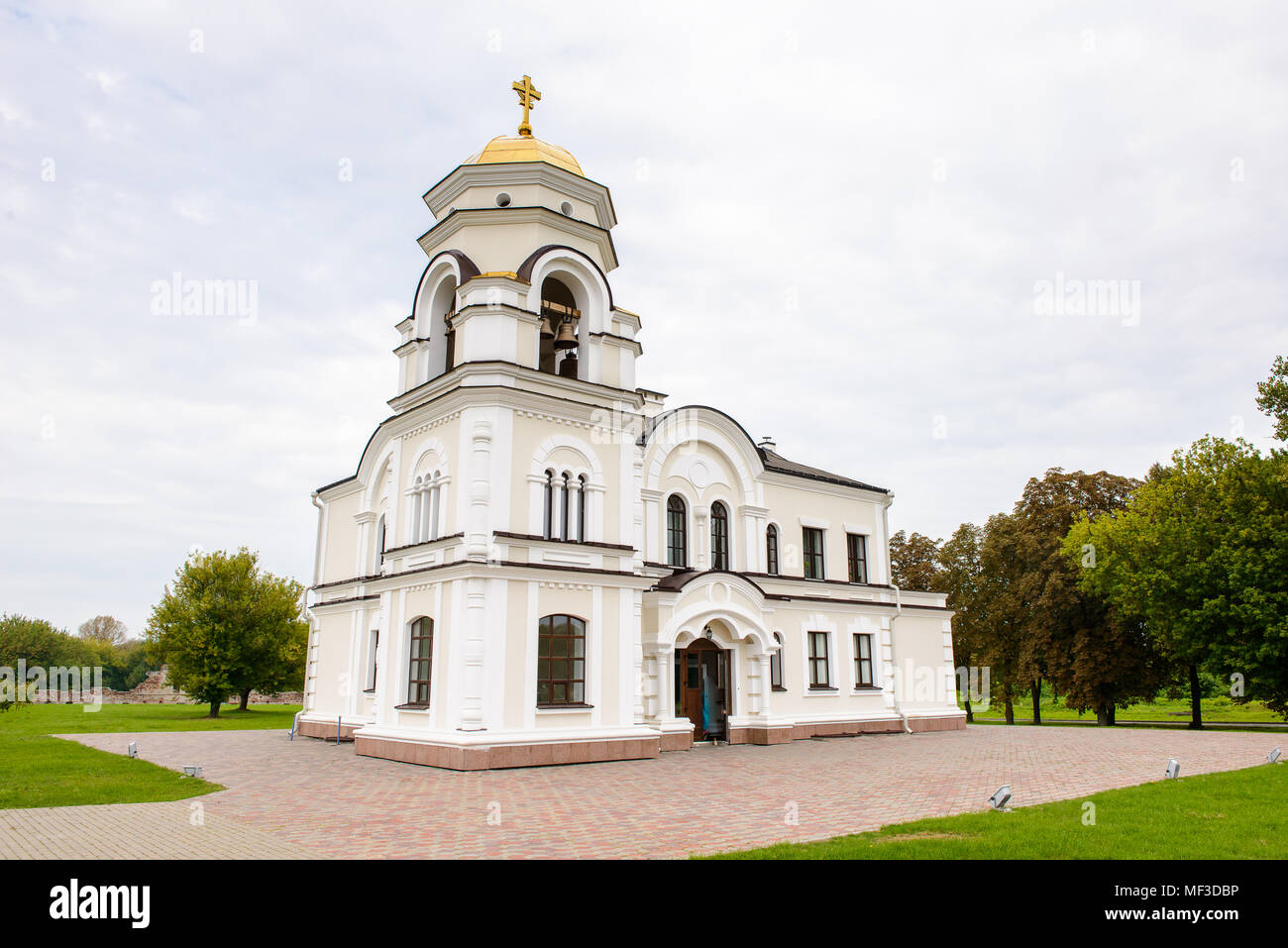 Orthodox church of the Brest Fortress, Brest, Belarus. It is one of the ...