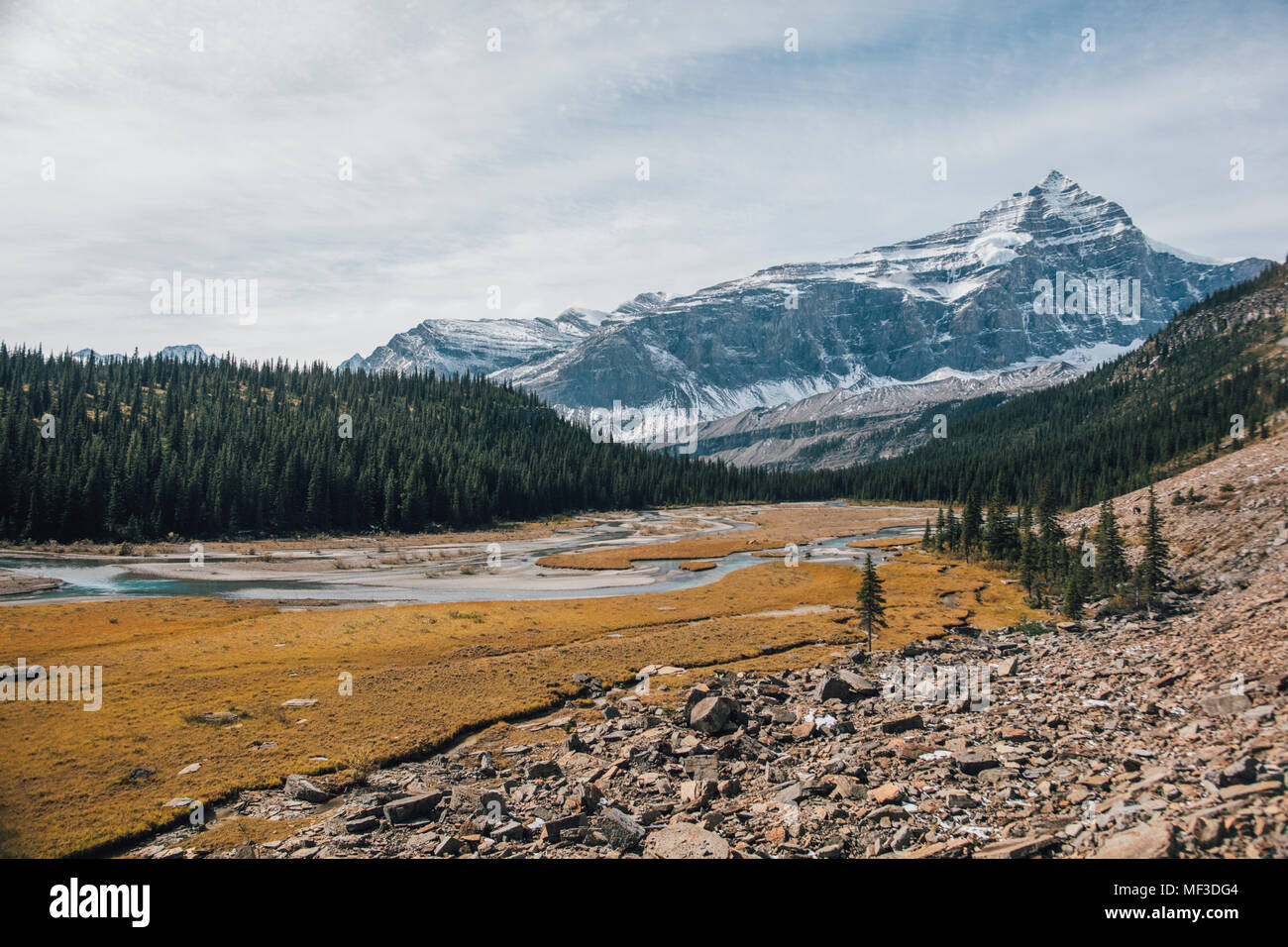 Canada, British Columbia, Rocky Mountains, Mount Robson Provincial Park ...