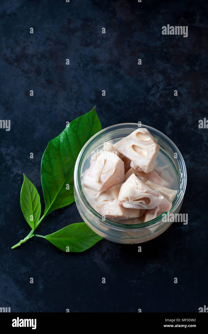 Glass of pickled Jackfruit Stock Photo - Alamy
