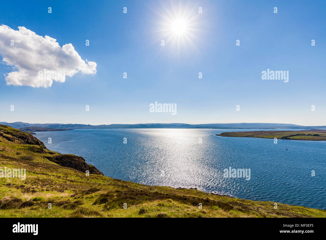 Loch ewe against sun hi-res stock photography and images - Alamy