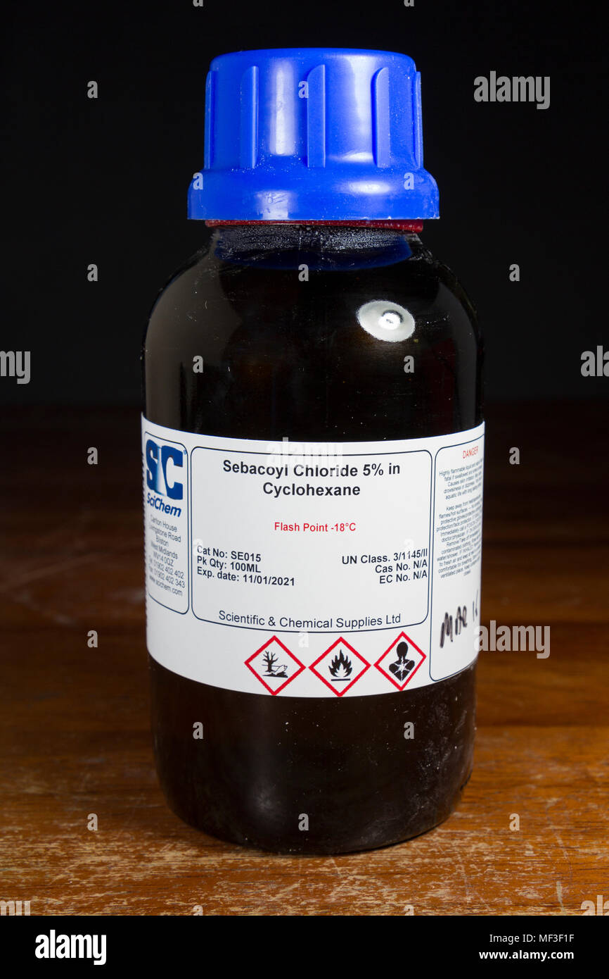 Sebacoyl chloride hi-res stock photography and images - Alamy