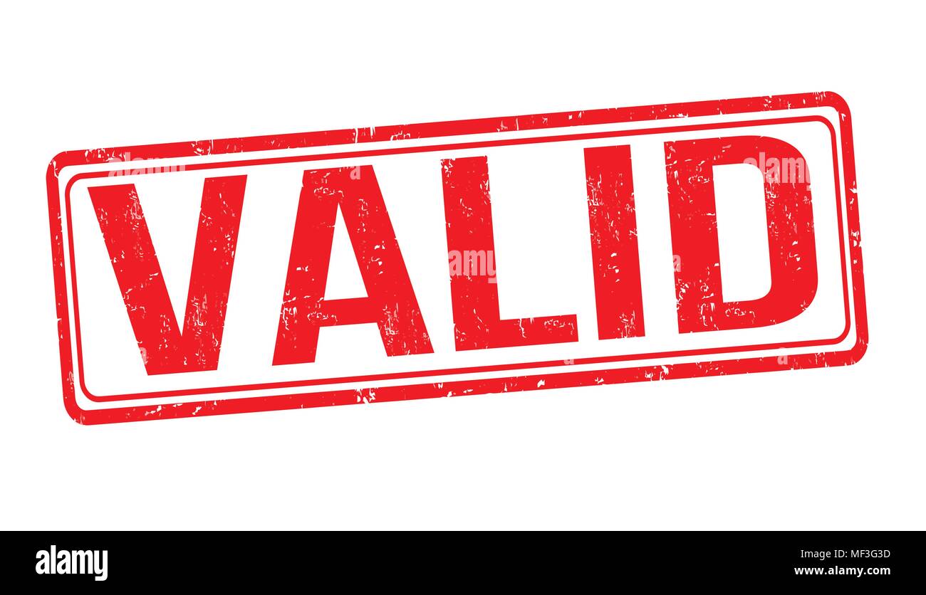 Valid rubber stamp hi-res stock photography and images - Alamy