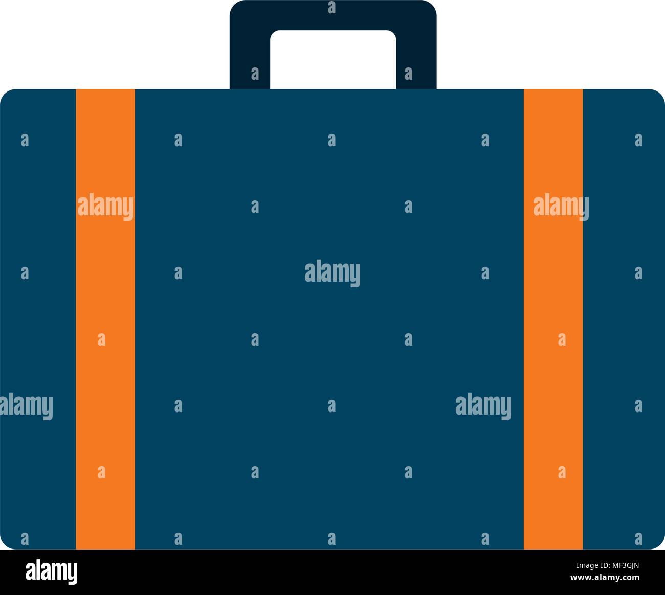 briefcase object to save document papers vector illustration Stock ...