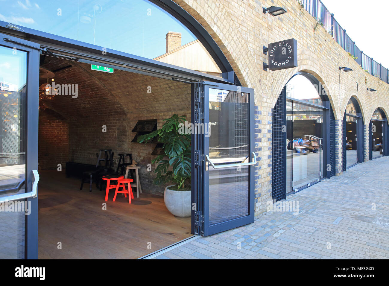 The British interiors designer, Tom Dixon's new showroom on Bagley Walk ...