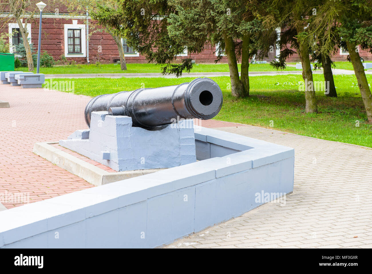 Canons of the Brest Fortress, Brest, Belarus. It is one of the Soviet ...
