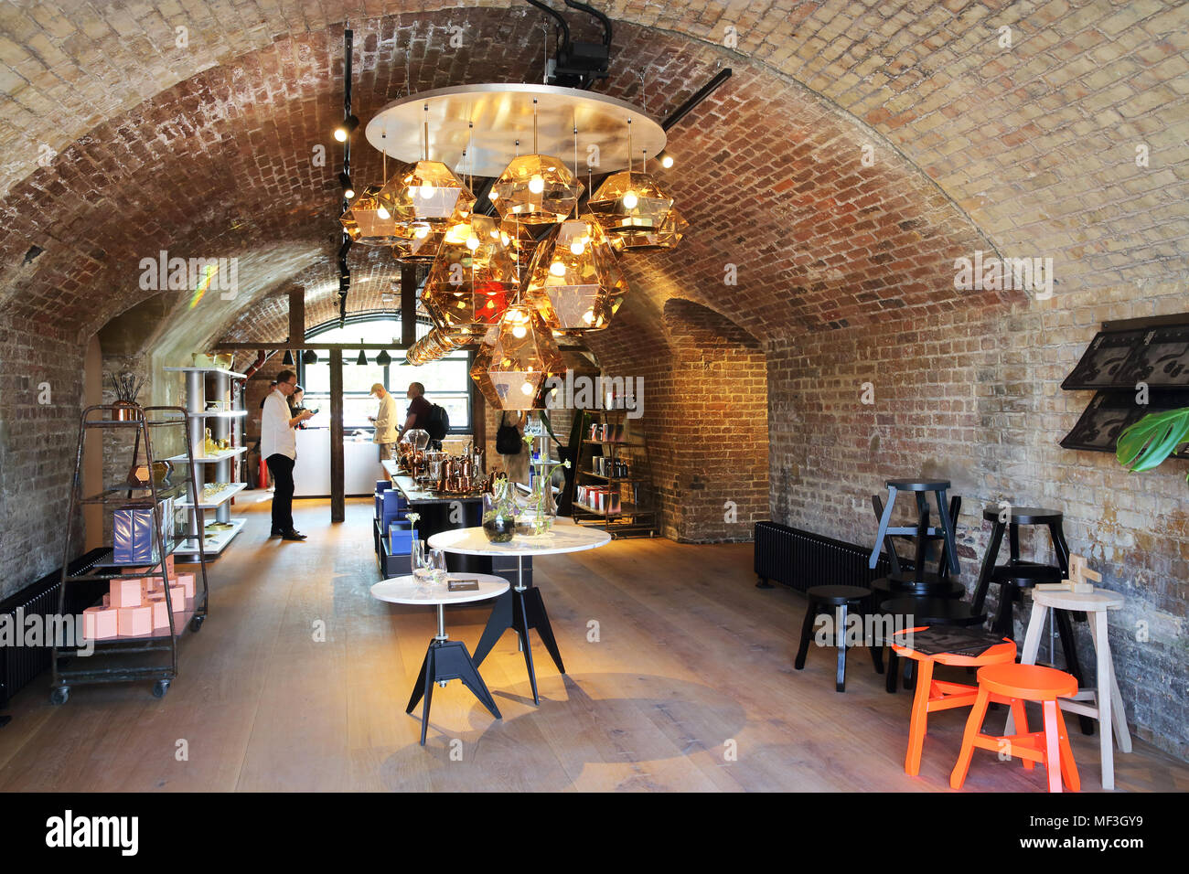 The British interiors designer, Tom Dixon's new showroom on Bagley Walk ...