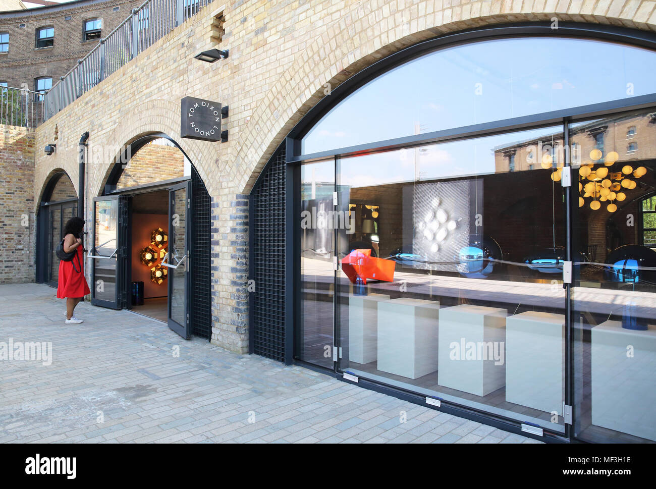 The British interiors designer, Tom Dixon's new showroom on Bagley Walk ...