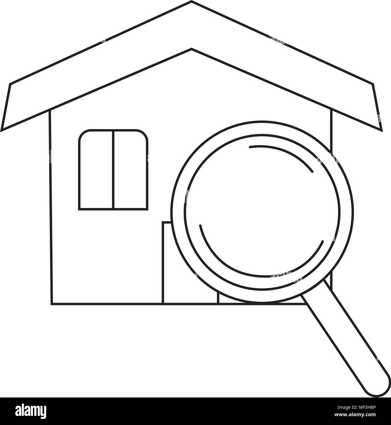 abstract buying home symbol on a white background Stock Vector Image ...