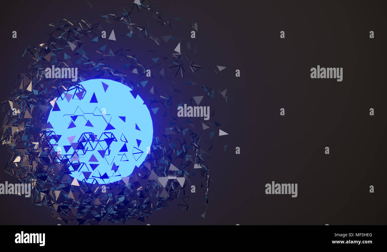 Abstract energy particles hi-res stock photography and images - Alamy