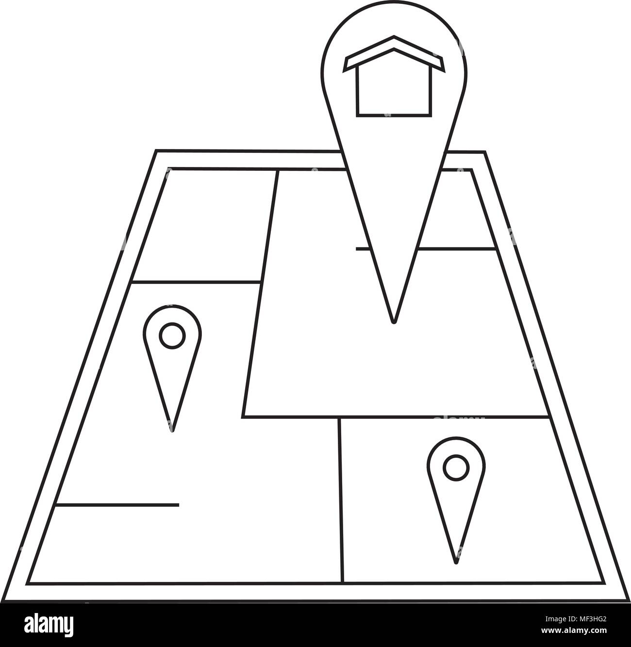 abstract buying home symbol on a white background Stock Vector Image ...