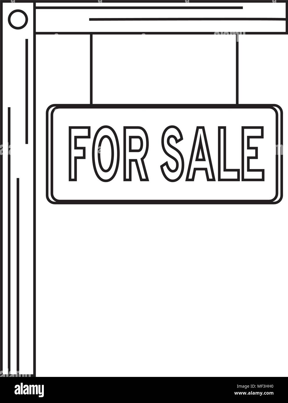 abstract buying home symbol on a white background Stock Vector Image ...