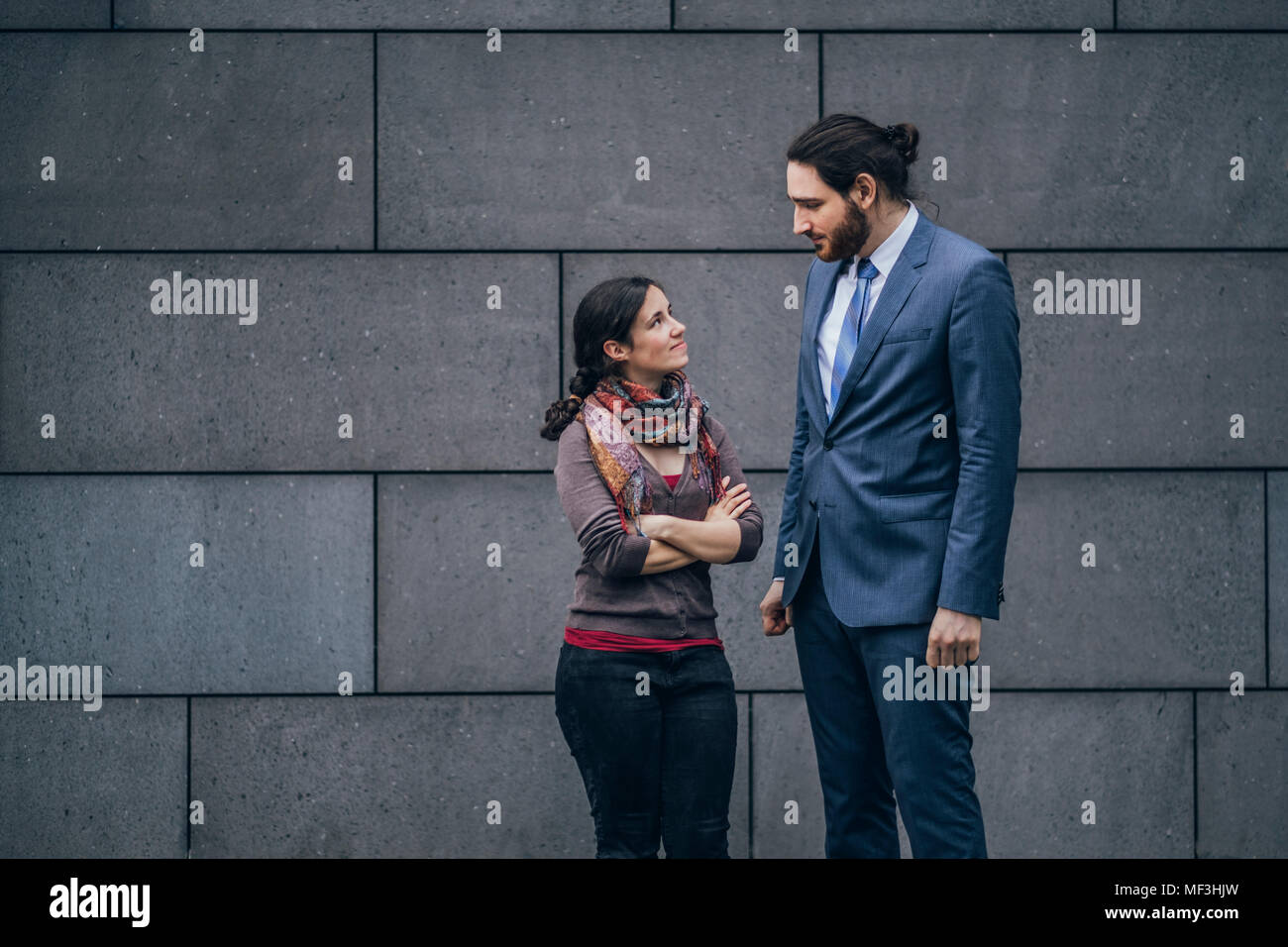 Big woman small man hi-res stock photography and images - Alamy