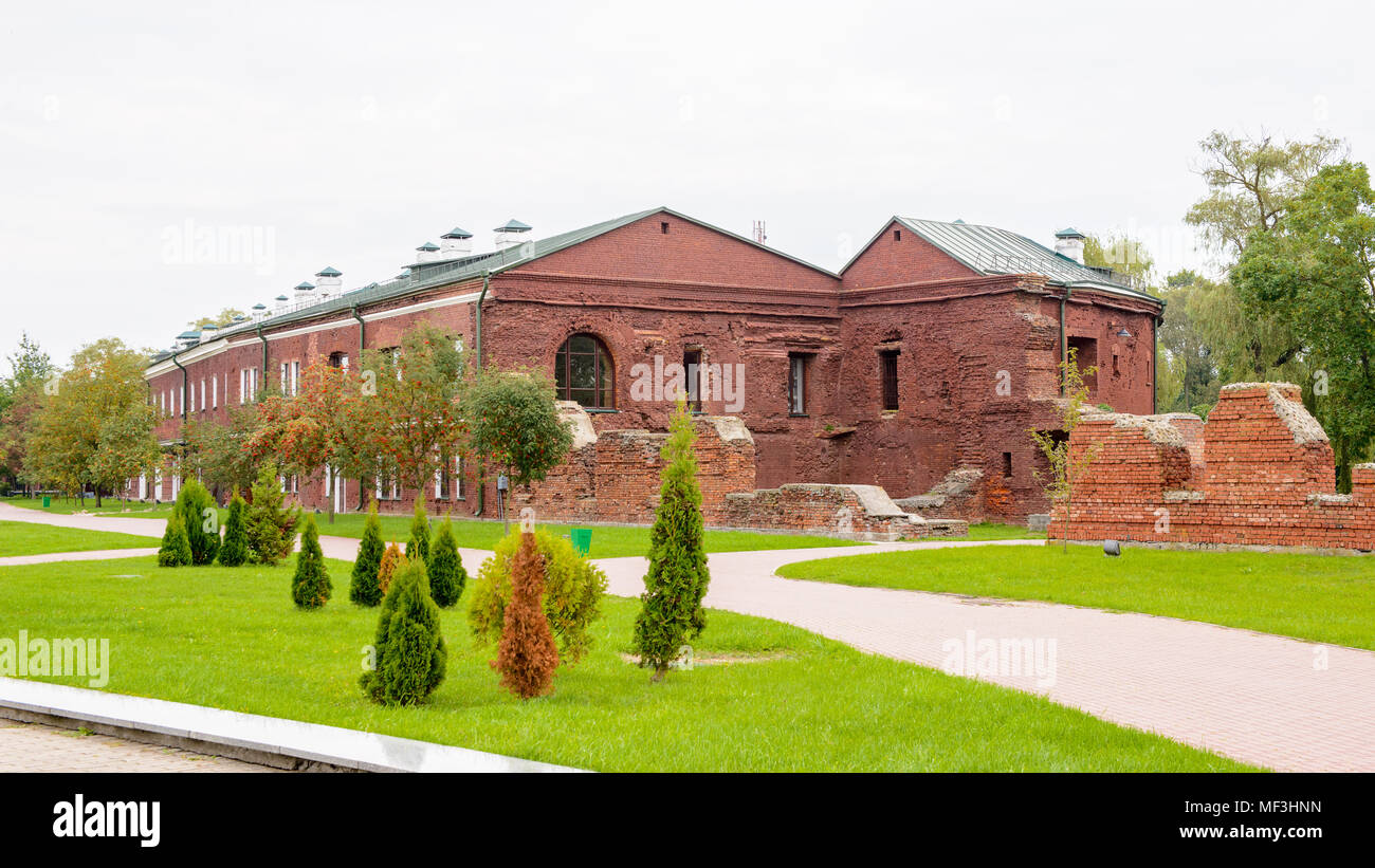 Brest Fortress, Brest, Belarus. It is one of the Soviet World War II ...