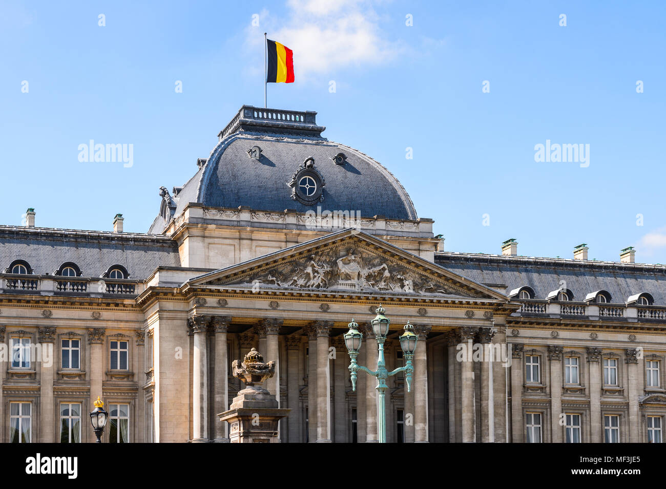 Royal Palace of Brussels, Belgium Stock Photo - Alamy