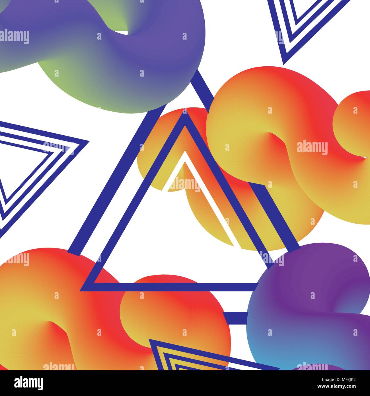 geometric and abstract graphic figures background vector illustration ...