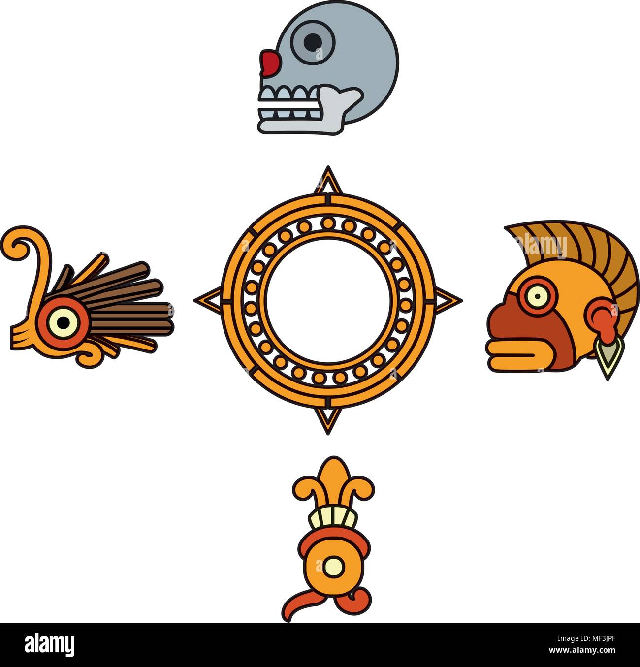 Aboriginal symbols Stock Vector Images - Alamy