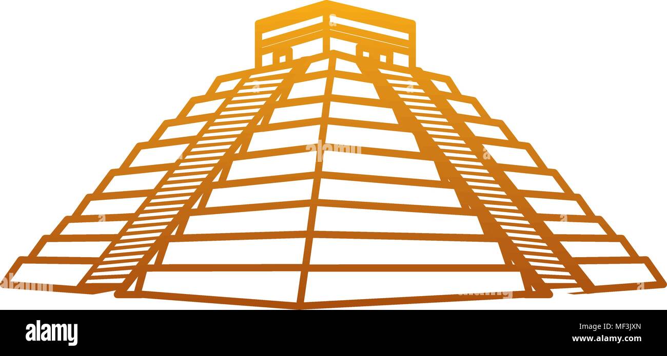 Aztec Temple Clipart