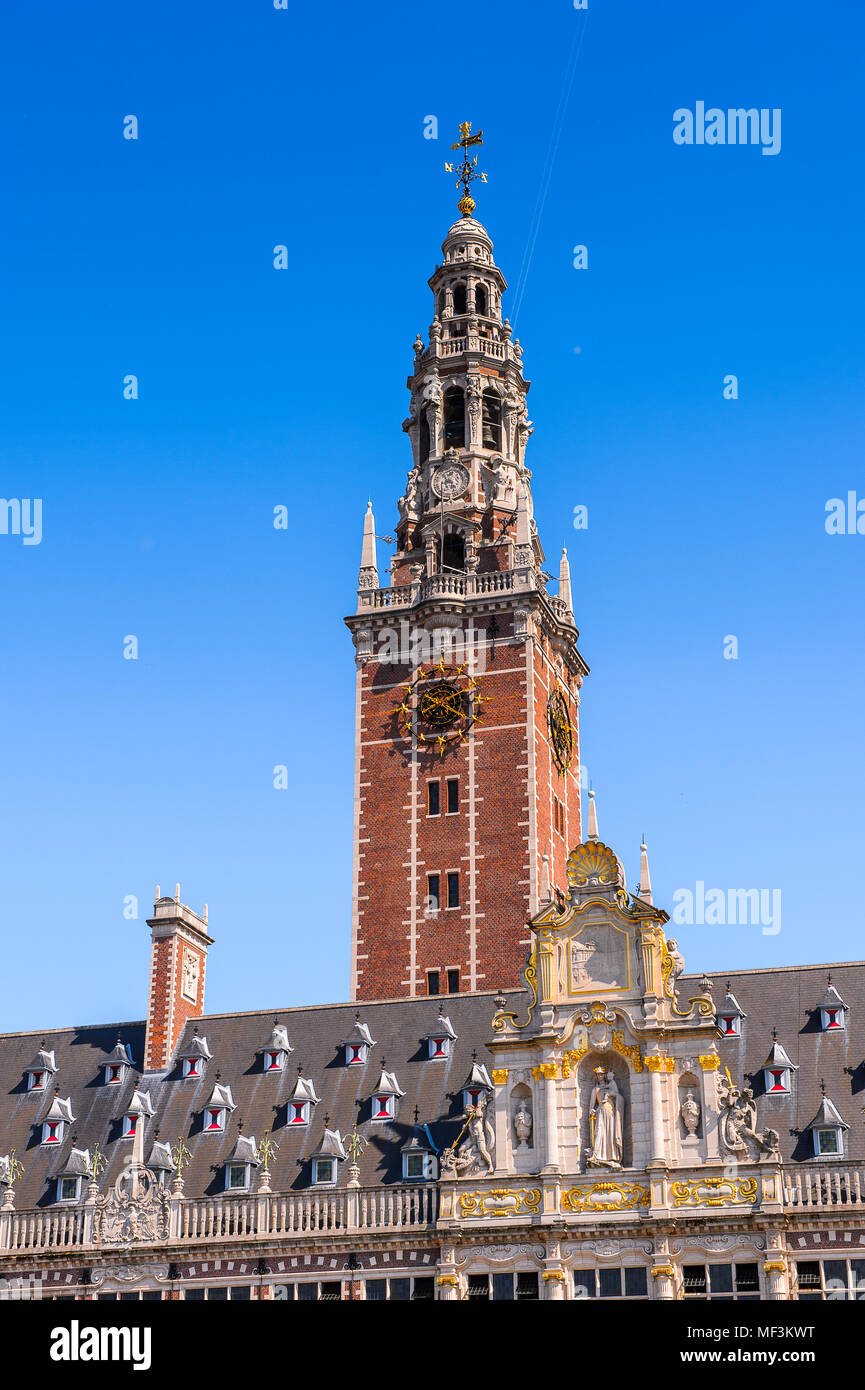 Leuven, the university library, Flemish Region, Belgium Stock Photo - Alamy