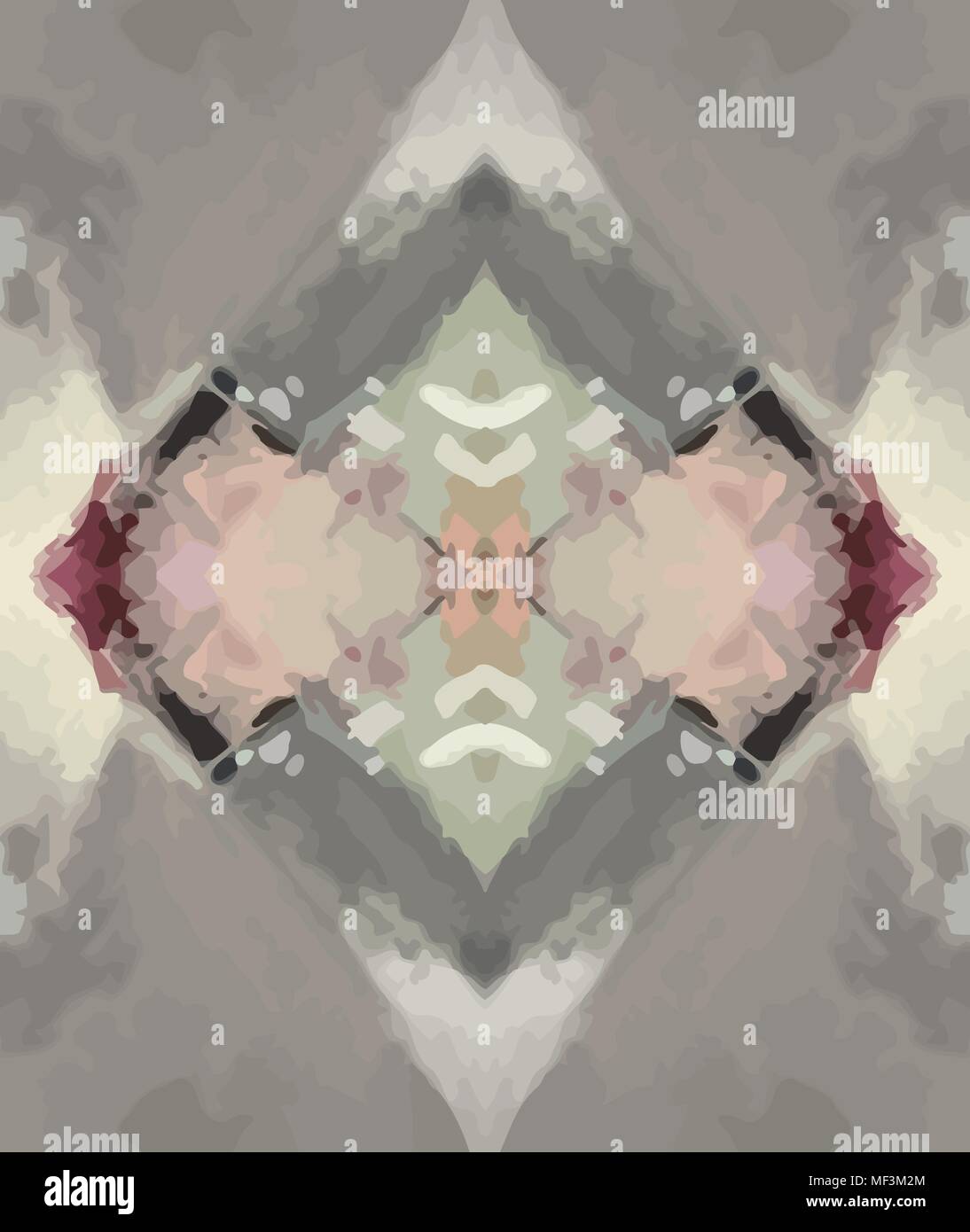 abstract diamond shape painted design Stock Vector Image & Art - Alamy