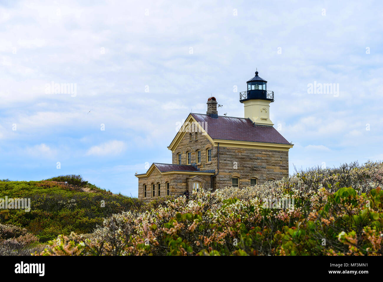 Block island lighthouse hi-res stock photography and images - Alamy
