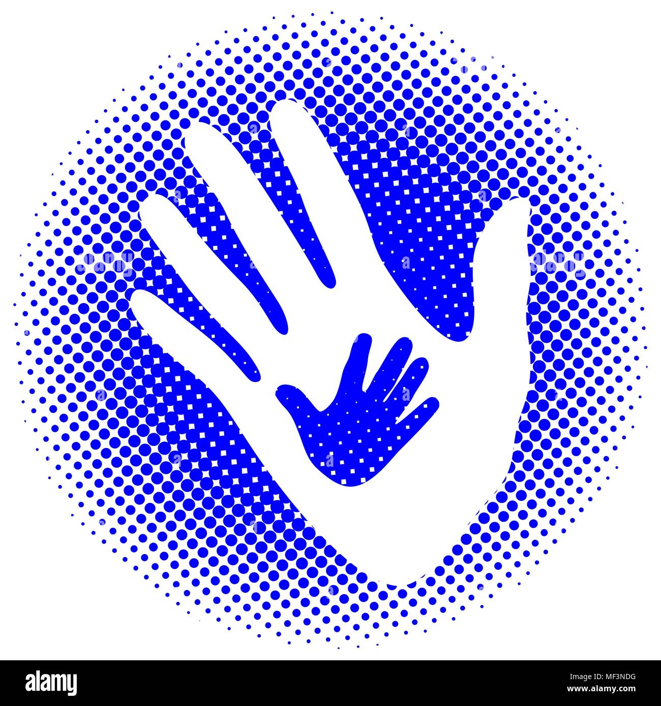 Handprint Template