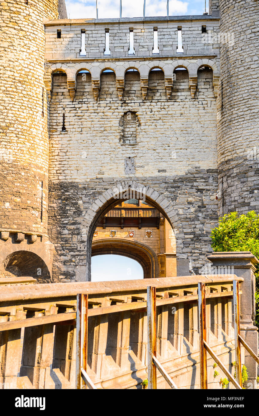 Het Steen, The Stone, Castle in Antwerp, Belgium Stock Photo - Alamy