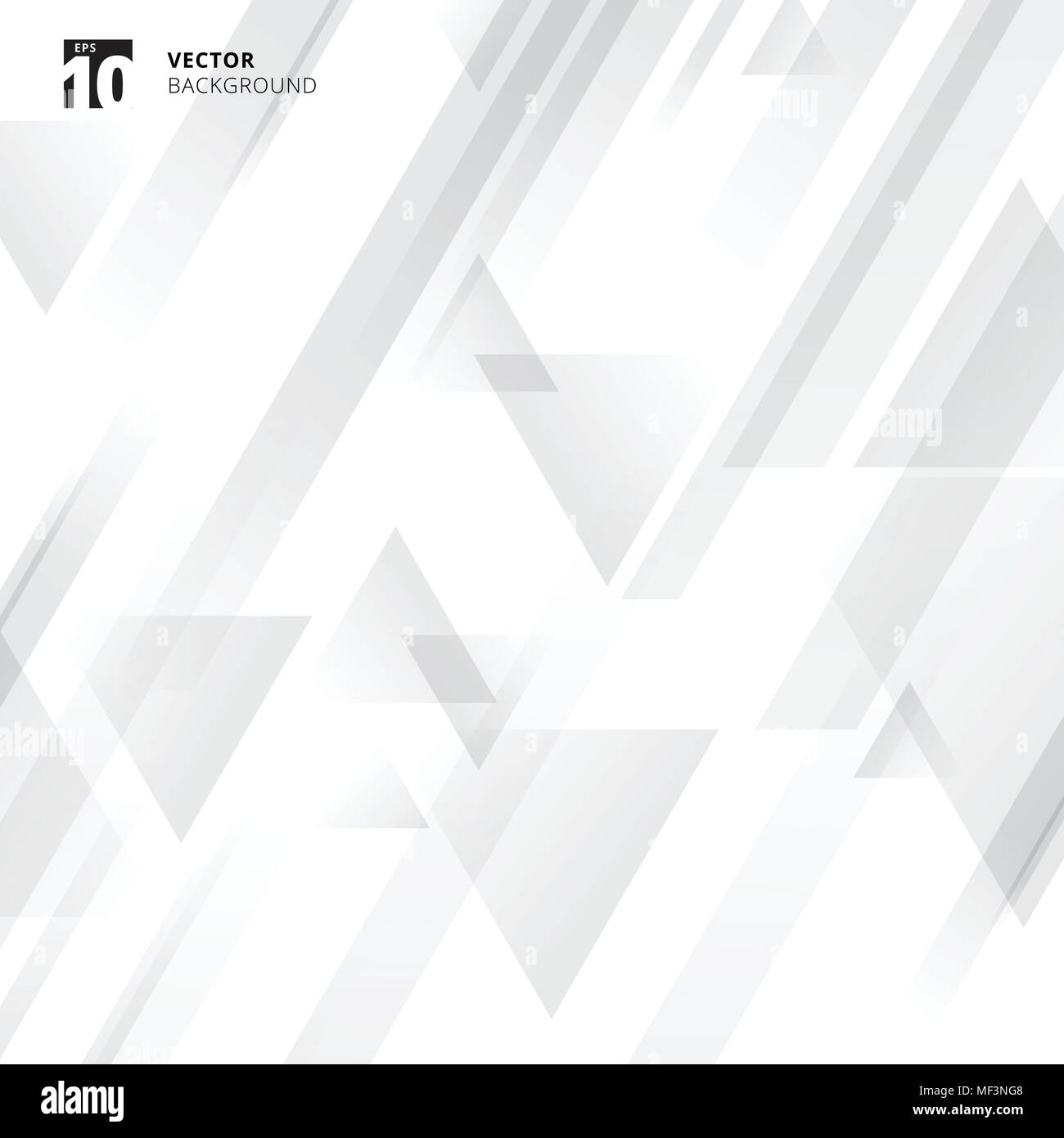 Abstract technology geometric triangles overlay motion gradient gray ...