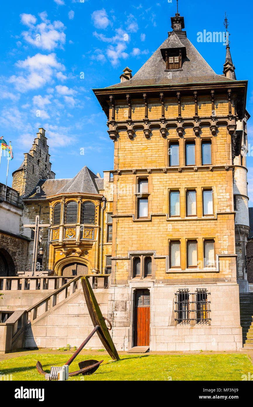 Het Steen, The Stone, Castle in Antwerp, Belgium Stock Photo - Alamy