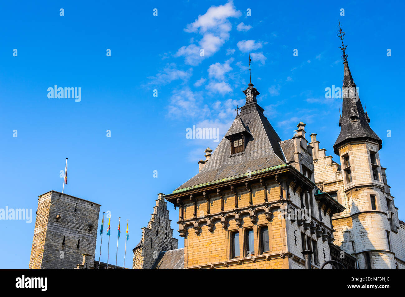 Het Steen, The Stone, Castle in Antwerp, Belgium Stock Photo - Alamy