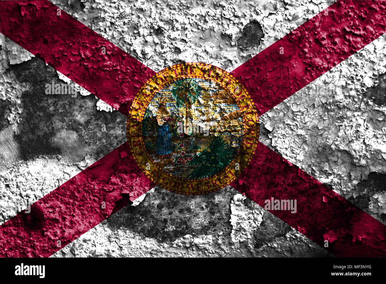 State florida flag abstract hi-res stock photography and images - Alamy