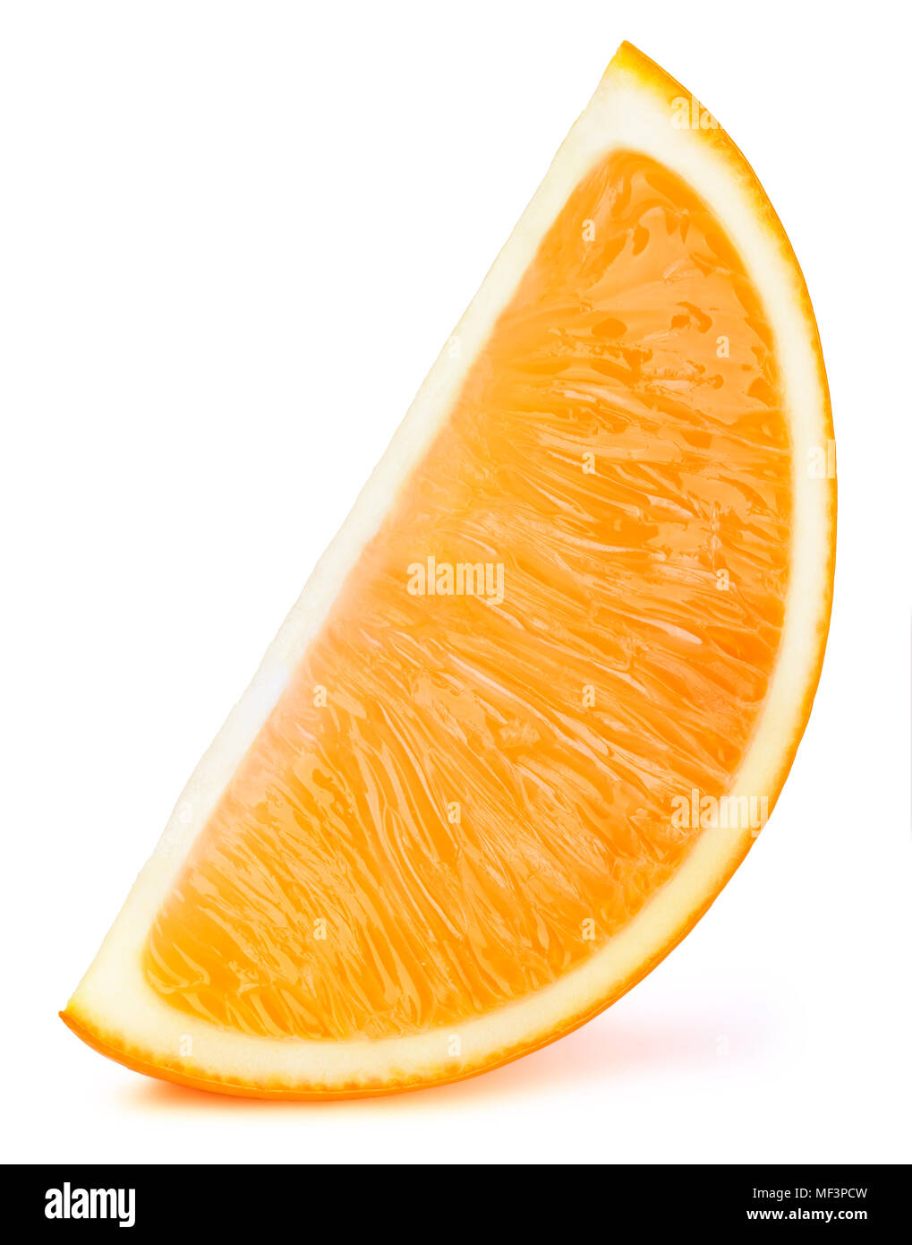 Orange fruit slice isolated Stock Photo - Alamy