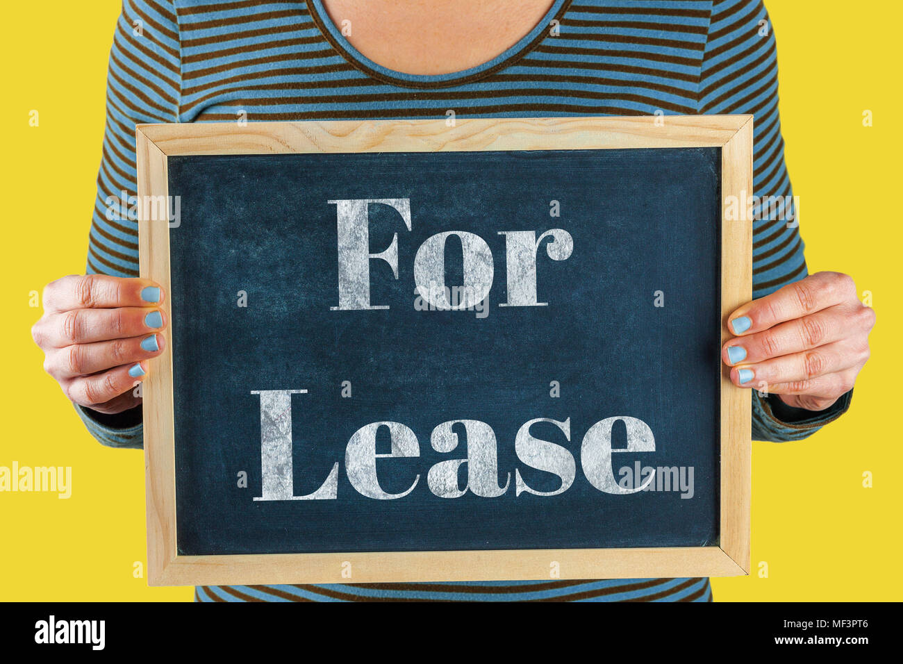 Sign banner lease leasing hi-res stock photography and images - Alamy
