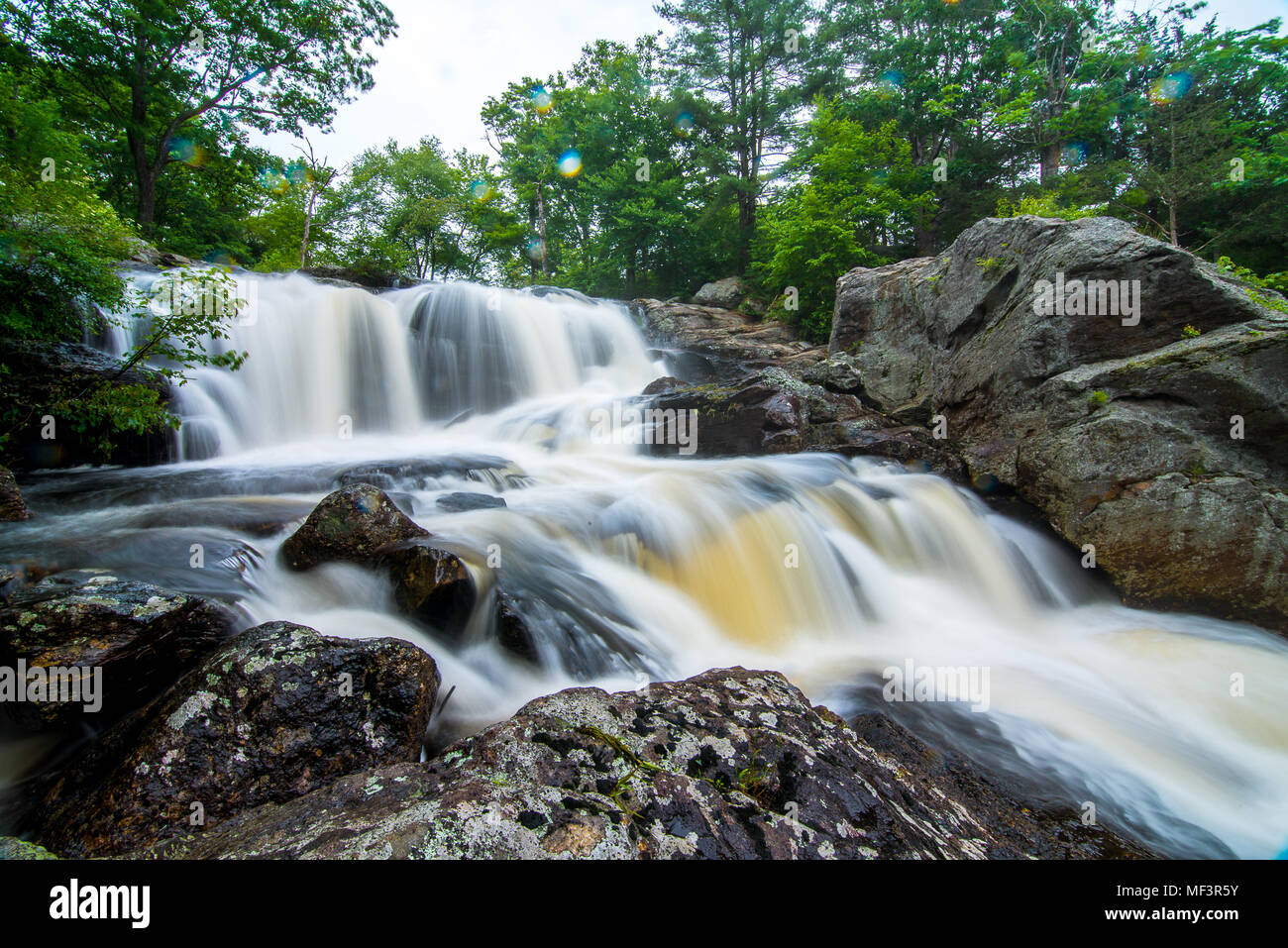 Waterfalls in New England USA Stock Photo - Alamy