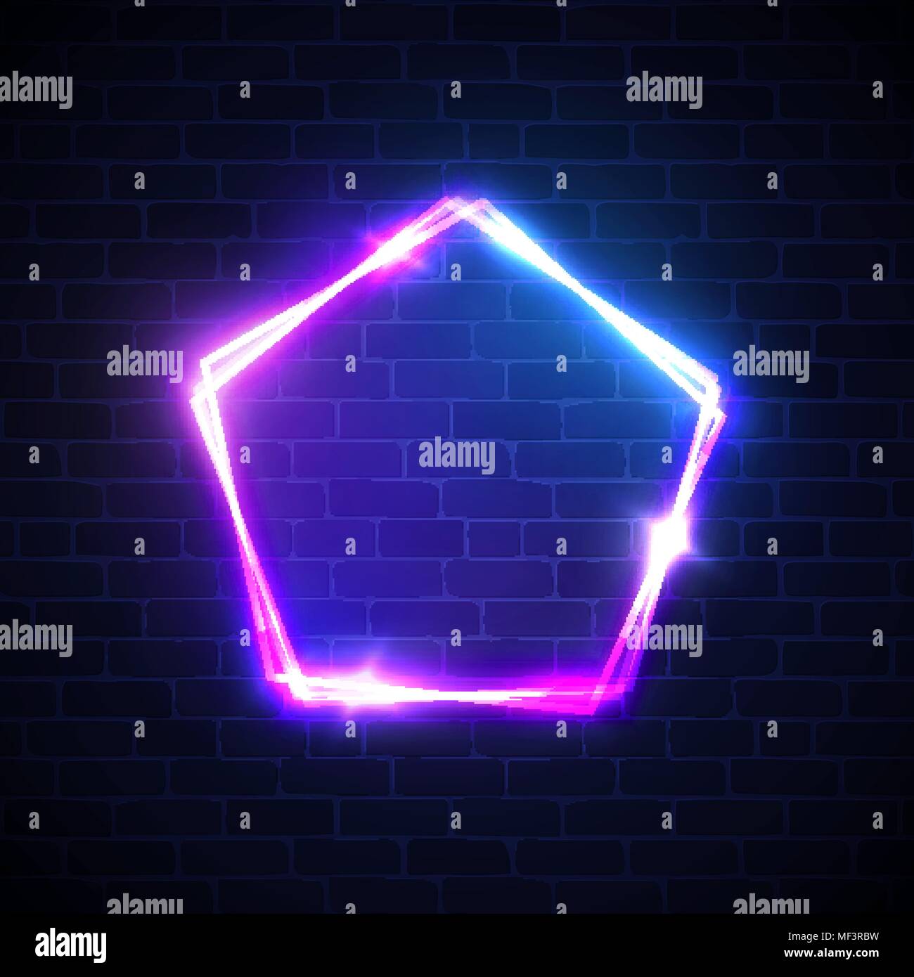 Logo pentagonal hi-res stock photography and images - Alamy