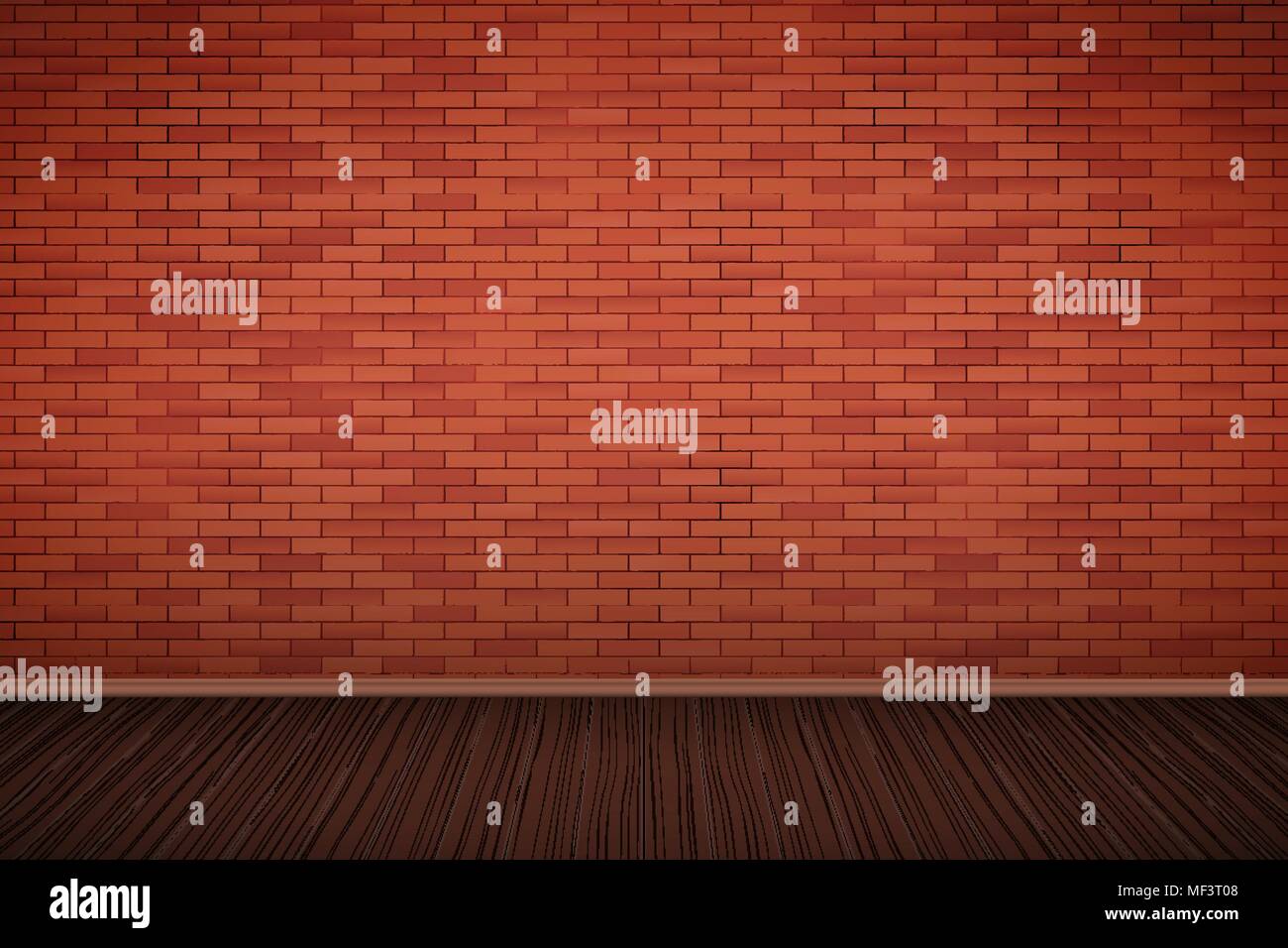 Old red brick apartment Stock Vector Images - Alamy