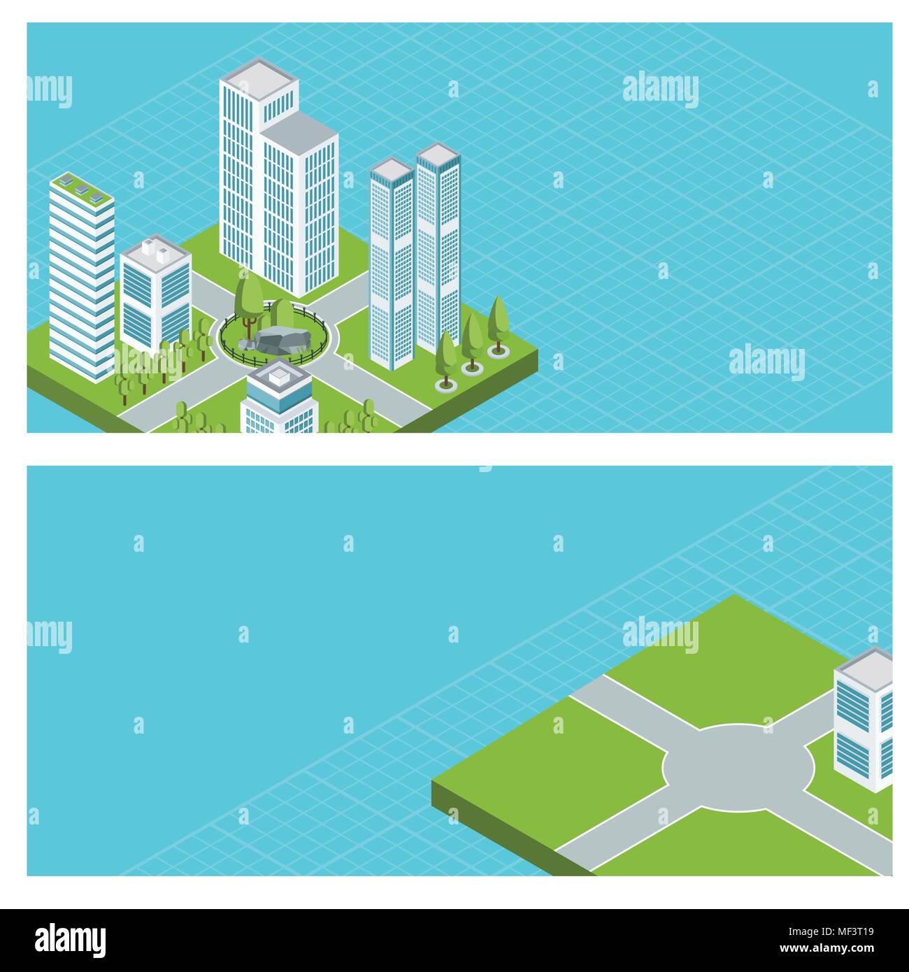 isometric modern city Stock Vector Image & Art - Alamy
