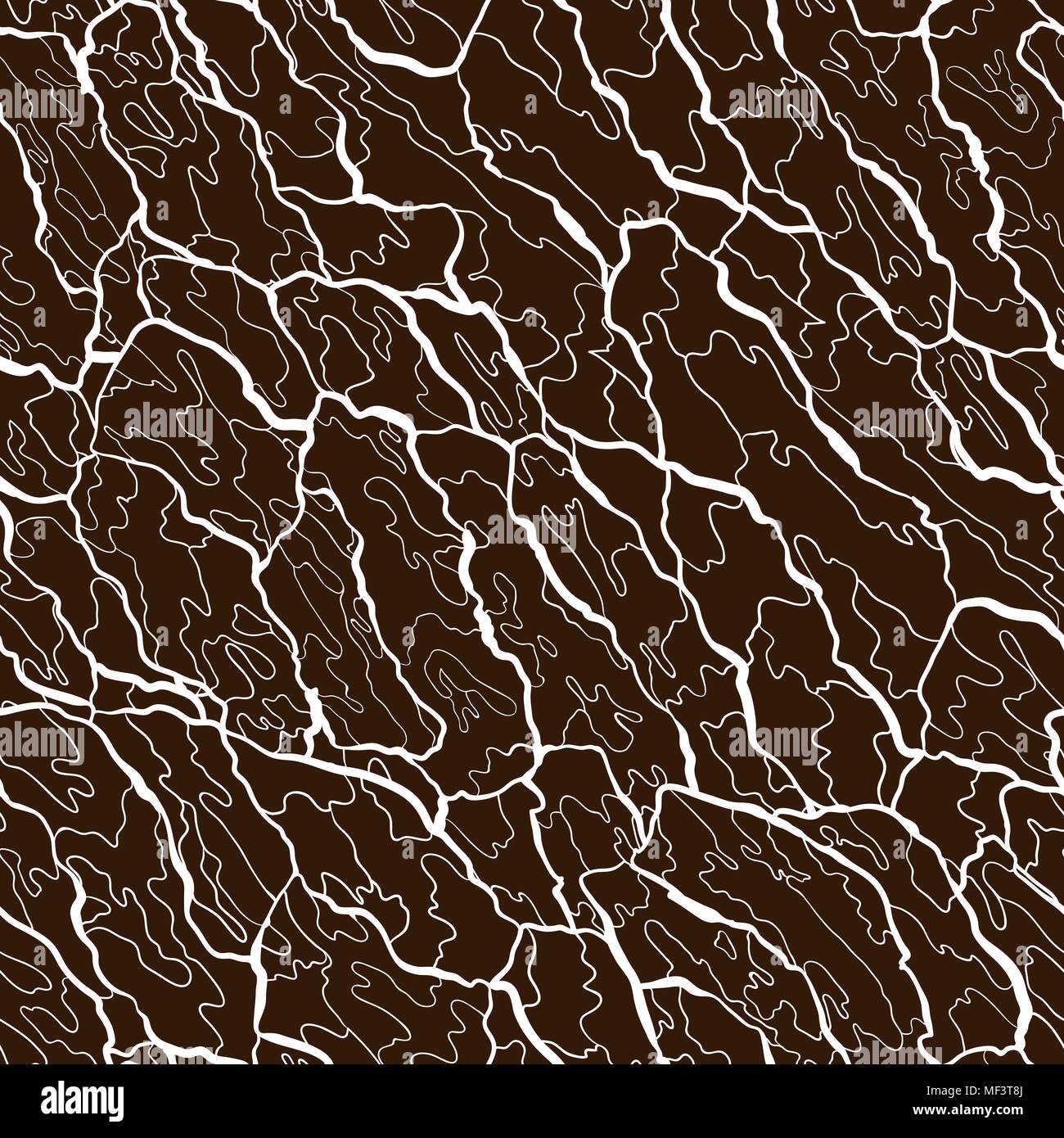 Vector seamless pattern of bark texture. Wood natural structure Stock ...