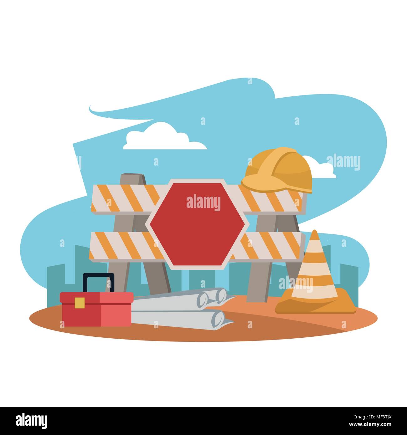 Under Construction Cartoon High Resolution Stock Photography and Images ...