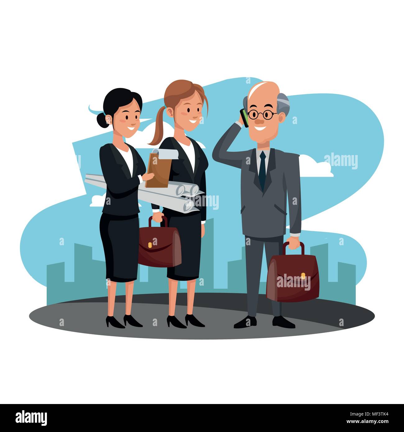 City engineers Stock Vector Images - Alamy