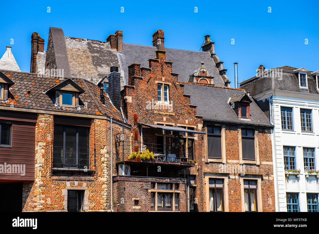 Architecture of the historic part of Ghent, Belgium Stock Photo - Alamy