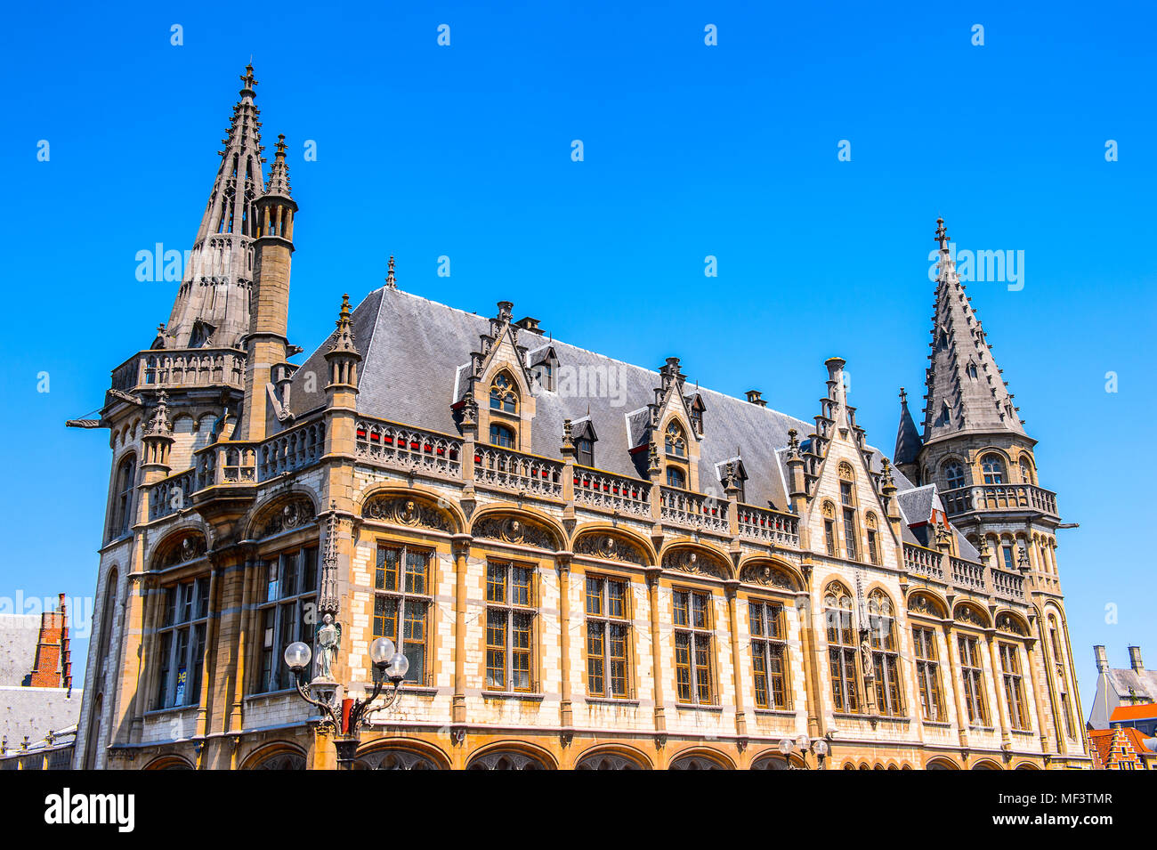 Architecture of the historic part of Ghent, Belgium Stock Photo - Alamy