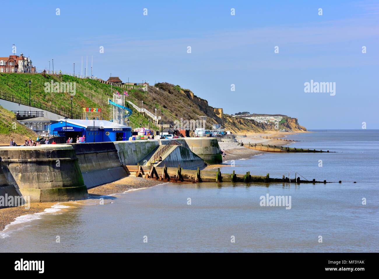 Cromer sea front Norfolk England UK Stock Photo - Alamy