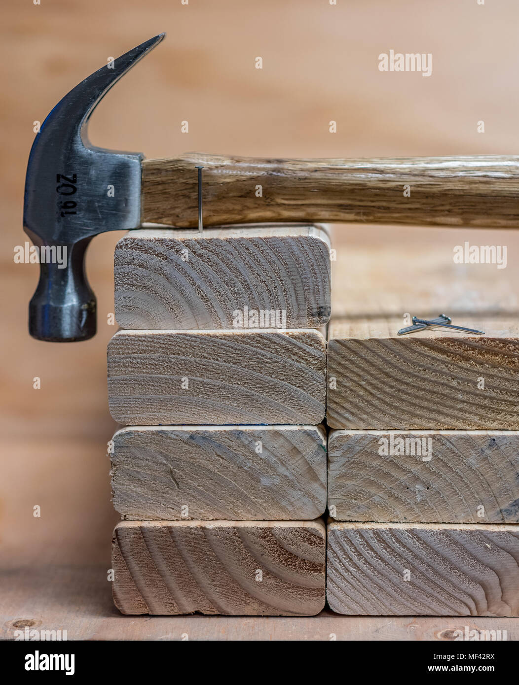 Fresh lumber ready for future projects Stock Photo - Alamy