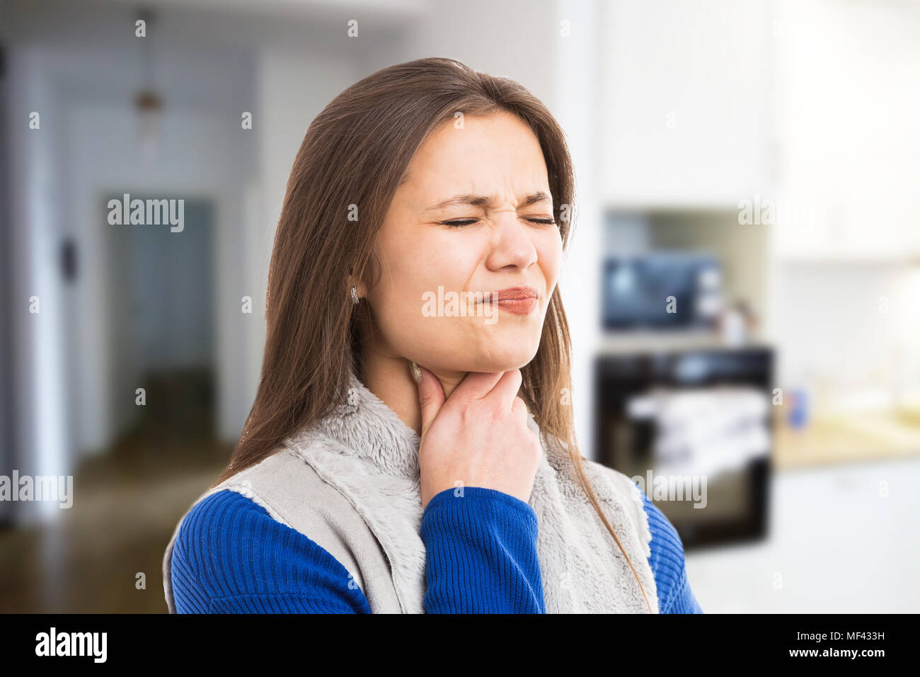 Throat ache hi-res stock photography and images - Alamy